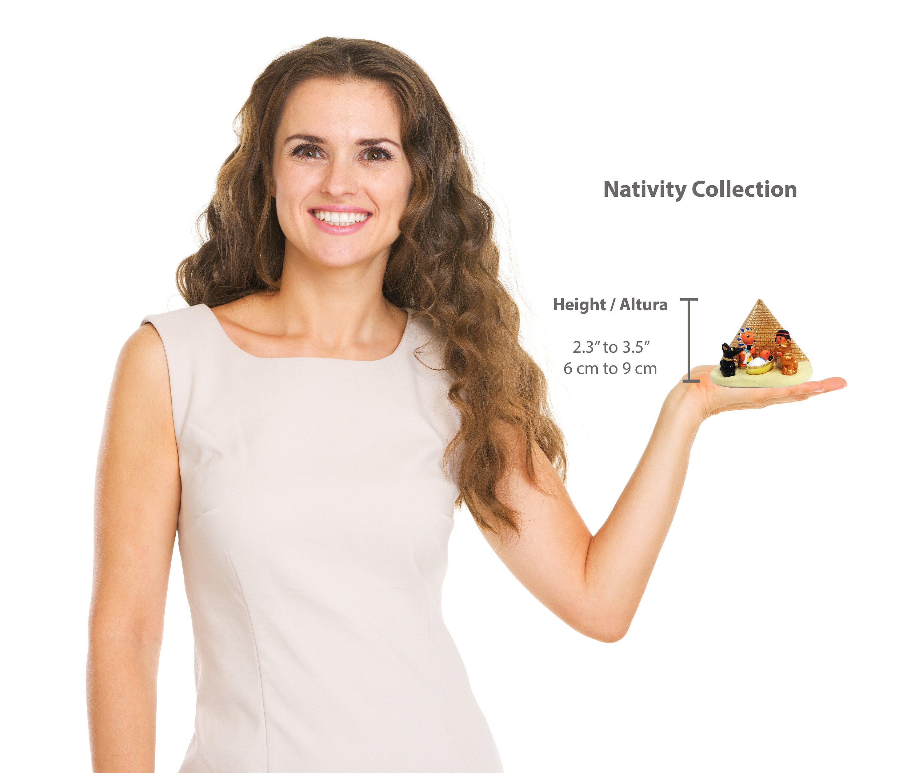 Canadian I Nativity Scene Handmade in Clay 1 Block | Etsy Canada