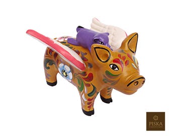 Ceramic Pigs Pottery - Etsy