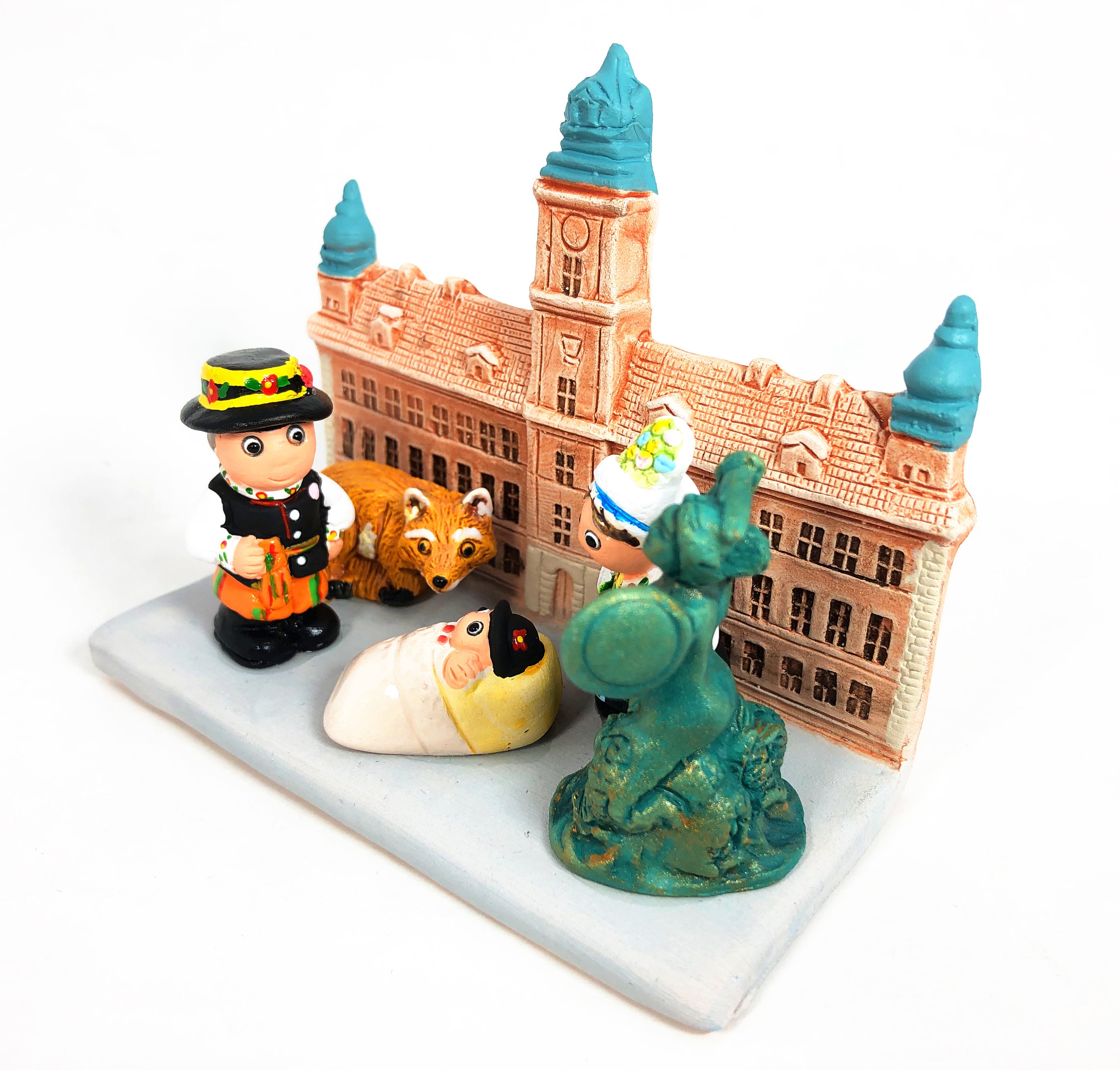 Polish Nativity Scene Handmade in Clay 1 Block - Etsy