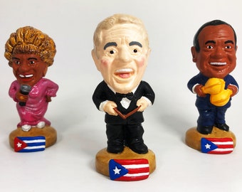 Salsa Figurines Trio Set 01 3.5 / 9 Cm High Puerto | Etsy