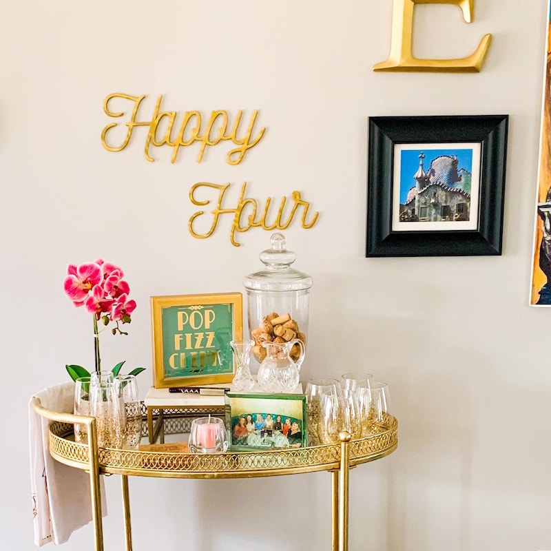 Bar Cart Sign - Etsy