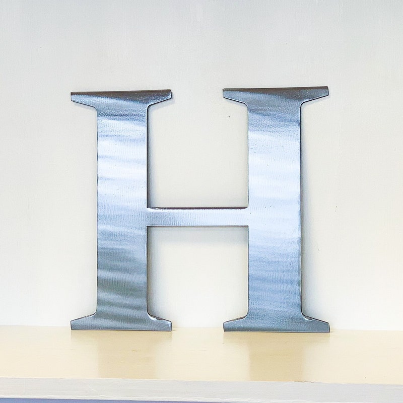 Custom Metal Letters - Etsy