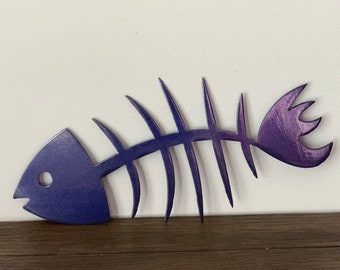 Fish Bones Wall Art - Etsy