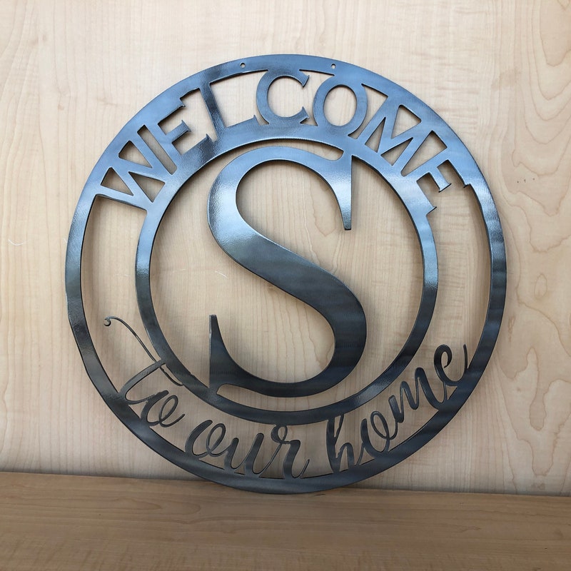 Front Door Monogram - Etsy