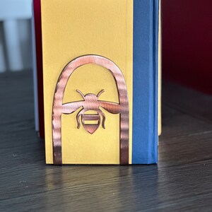 Personalized Metal Bookends - Set of Two | Custom Book Ends | Boho Arch ...