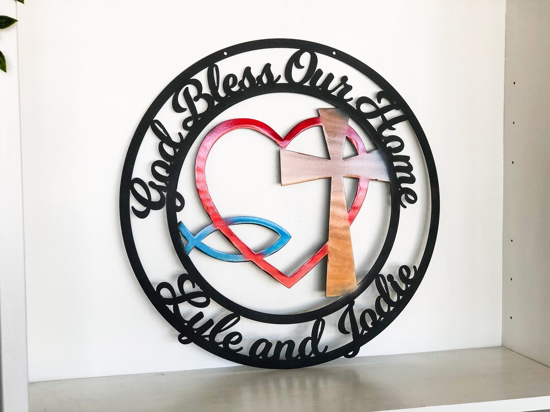 Personalized Bible Verse Metal Wall Art - Choose Your Verse - Etsy