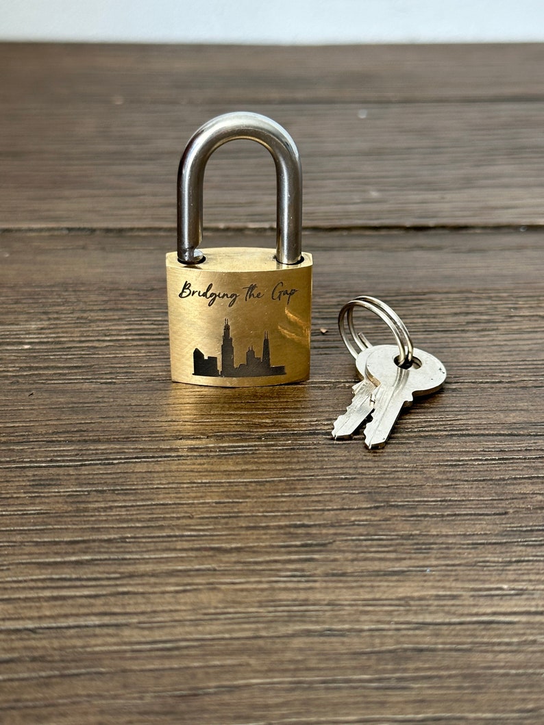 Personalized Engraved Love Lock With Keys | Padlock Love Lock ...