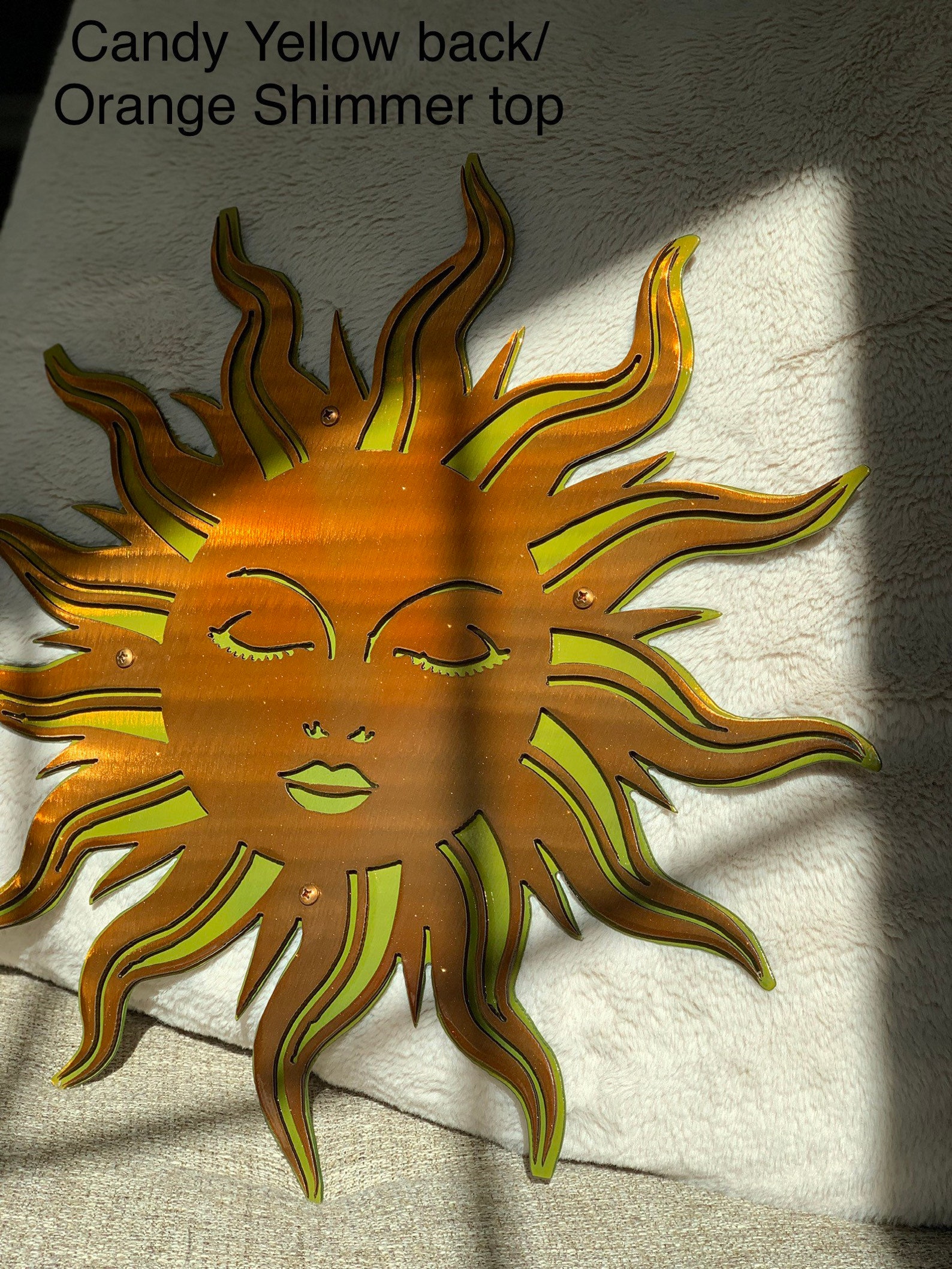 Sun in Splendor Metal Wall Art Southwest Decor Sun Face - Etsy