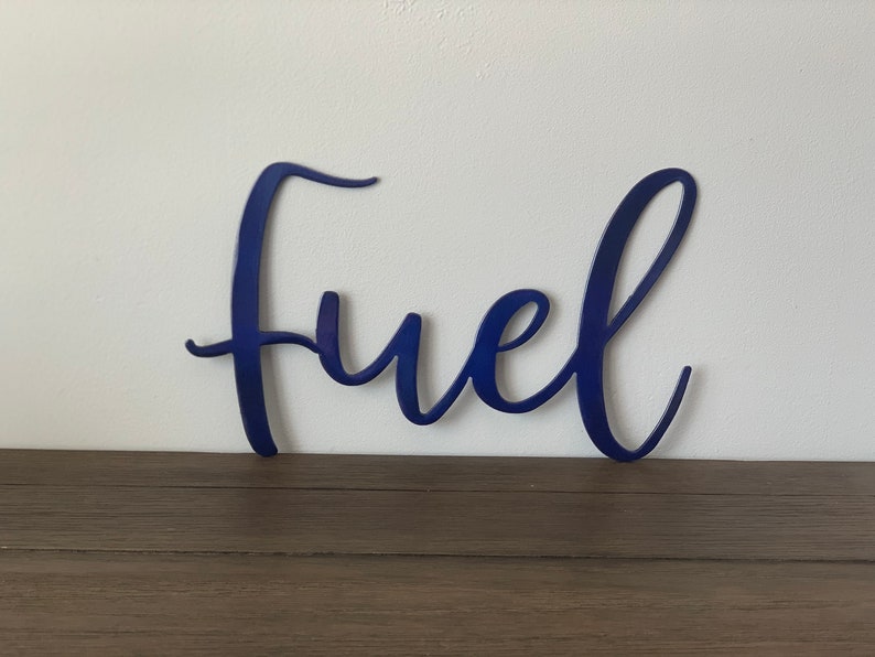 Custom Metal Words Farmhouse Script Your Custom Text - Etsy