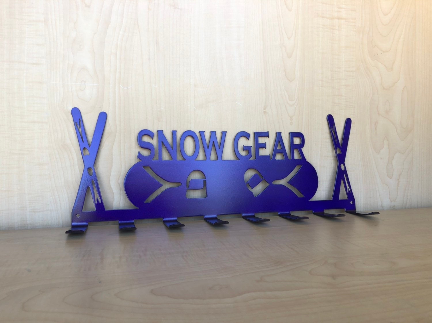 Snow Gear Metal Coat and Mountain Gear Organizer, Mounting Hardware ...
