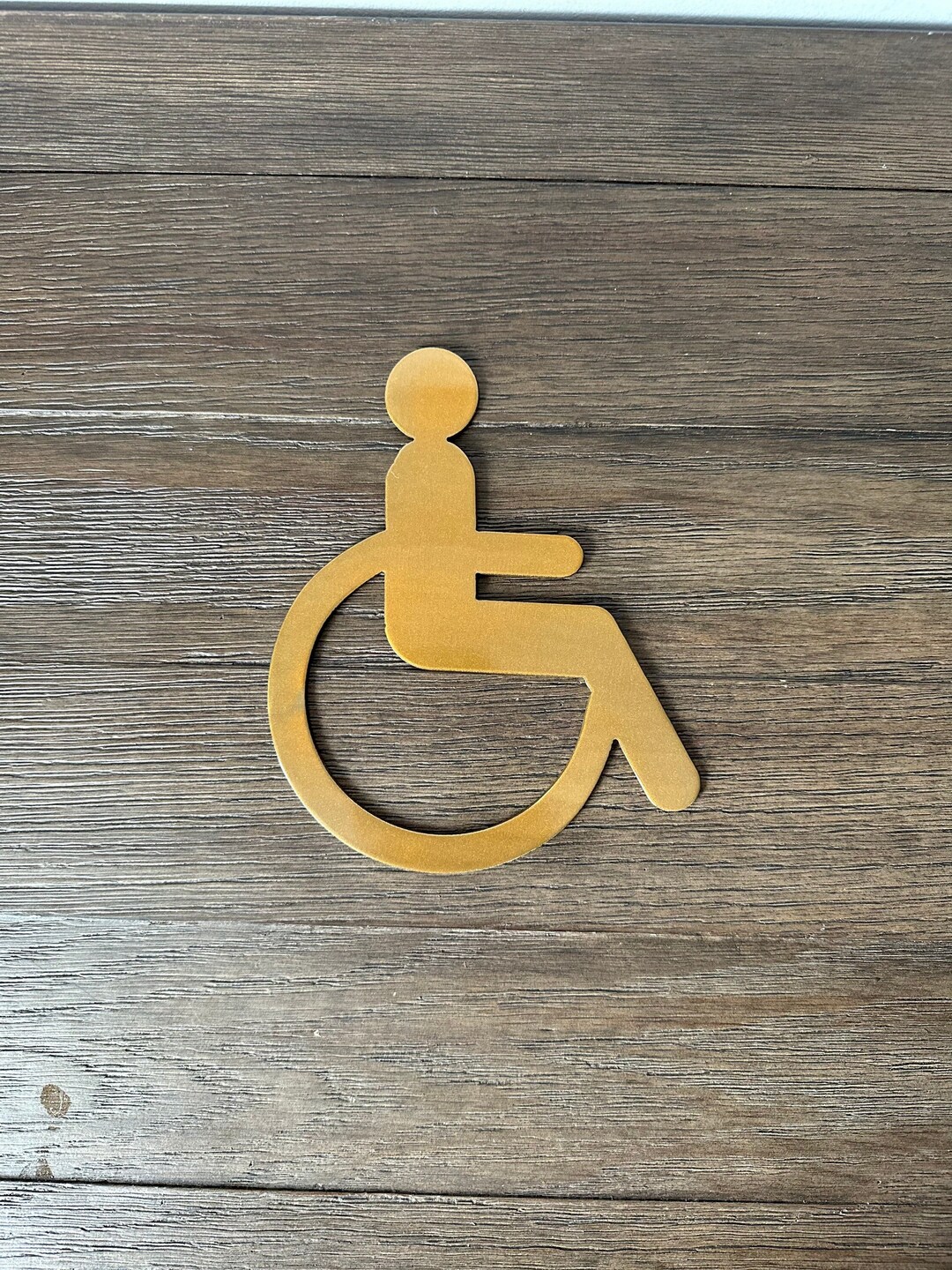 Handicap Accessible Metal Sign for Restroom | Bathroom Sign | Metal ...