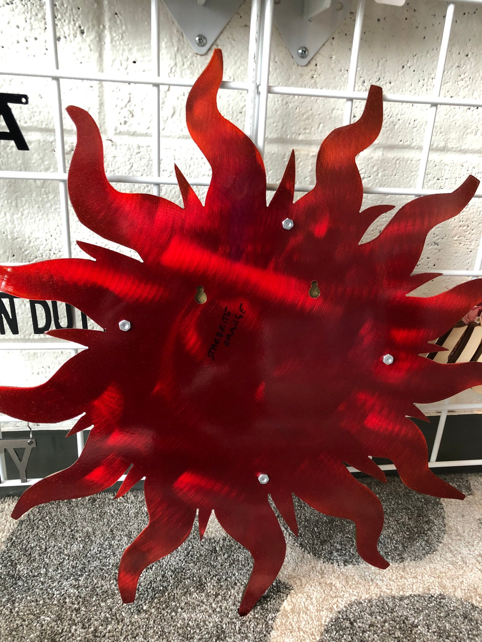 Sun in Splendor Metal Wall Art Southwest Decor Sun Face - Etsy