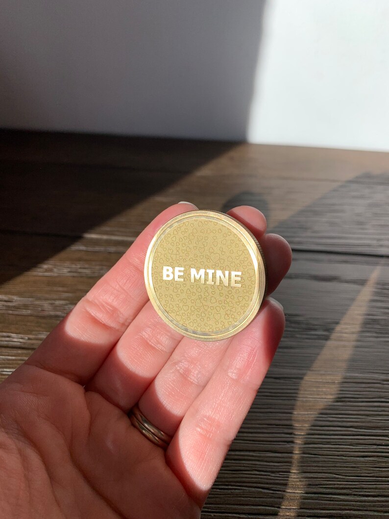 Personalized Engraved Brass Valentine's Day Challenge Coin ...