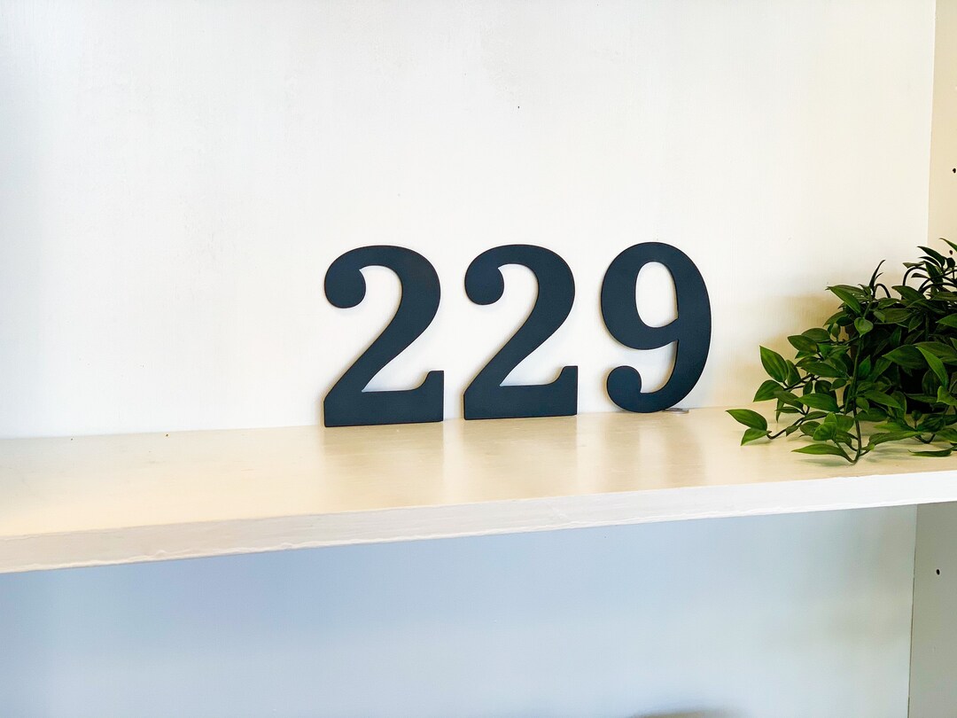 Address Numbers | Create Your Own House Number Set | Multiple Sizes ...