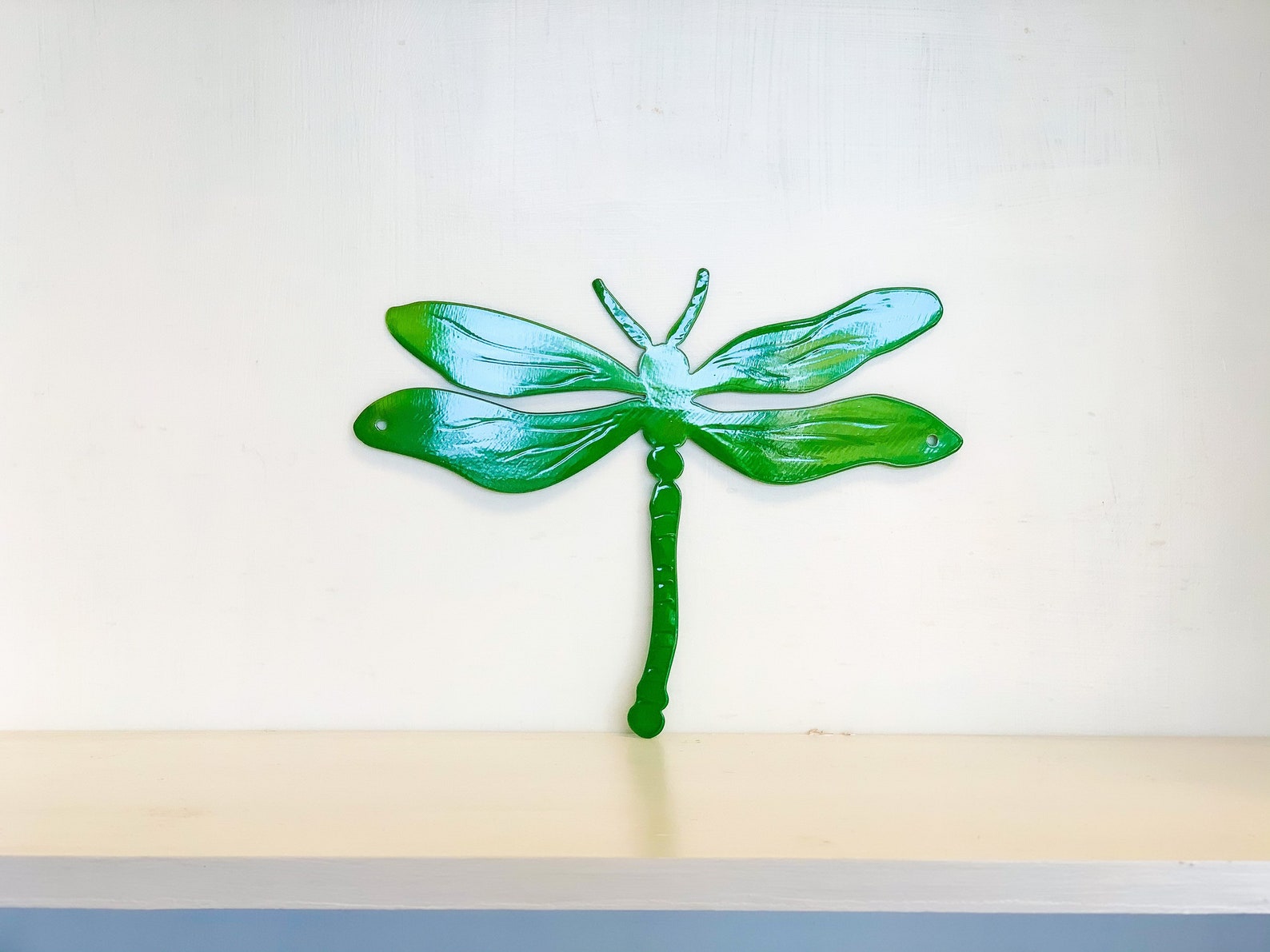 Metal Dragonfly Wall Art Powder Coated | Etsy