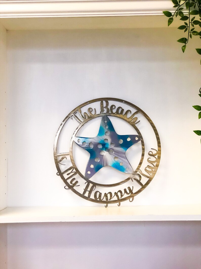 Personalized Starfish Sign Customizable Weatherproof Door - Etsy