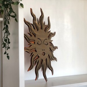 Sun in Splendor Metal Wall Art: Southwest Decor - Etsy