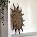 Sun in Splendor Metal Wall Art | Southwest Decor | Sun Face Art ...