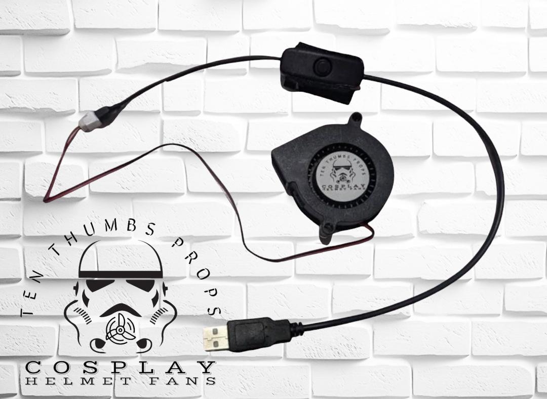 Cosplay Helmet Cooling Fan With Optional USB Support - Etsy