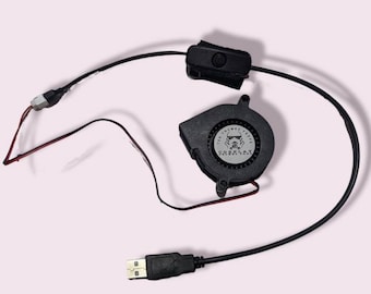 Single Helmet Cooling Fan Kit - Etsy