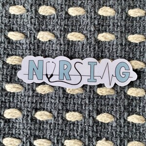 Nurse Sticker, Nurse Stickers for Laptop, RN Laptop Sticker, Nurse Gift ...