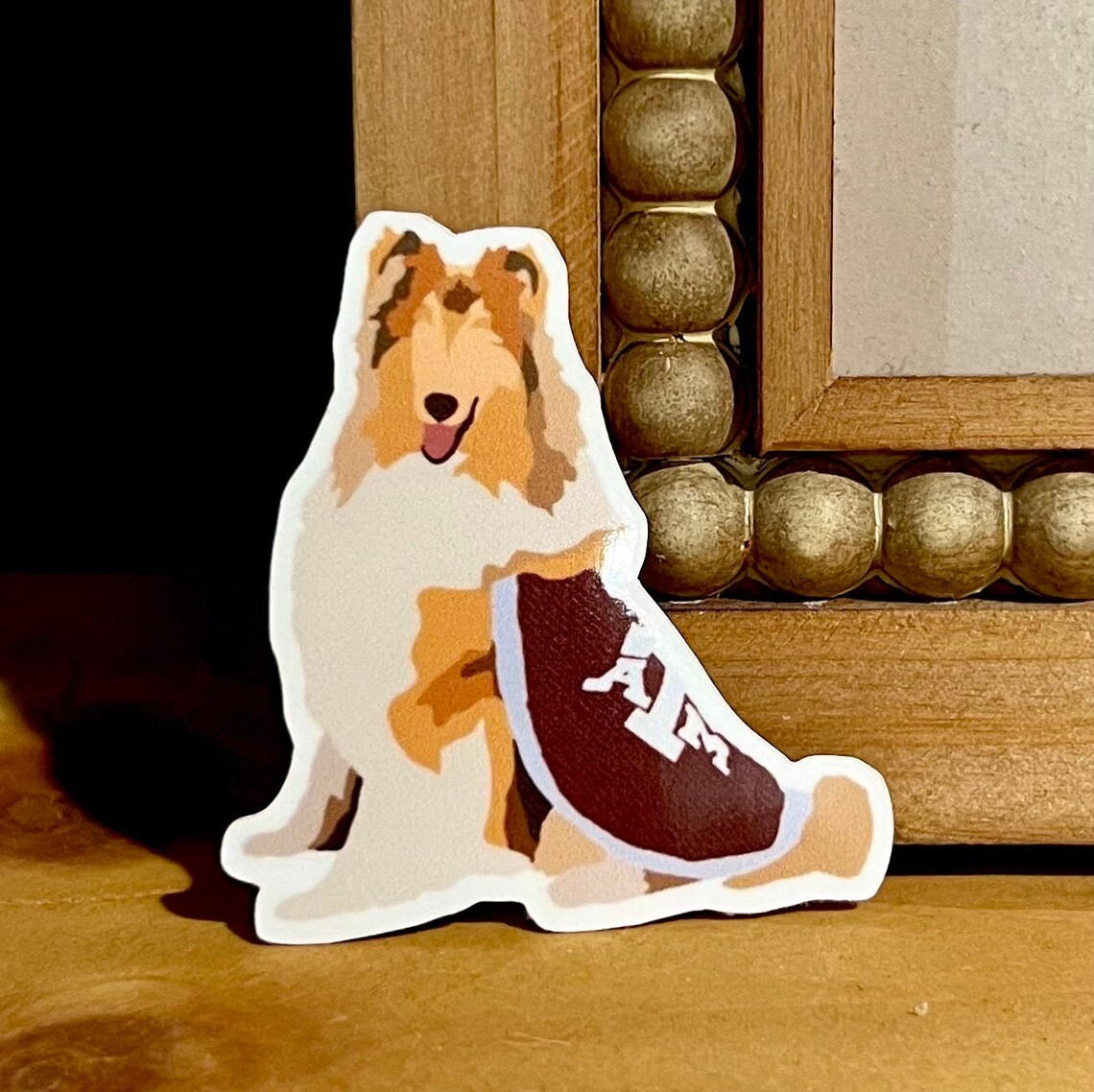 Texas Aggies Sticker Texas A and M Stickers Reveille - Etsy