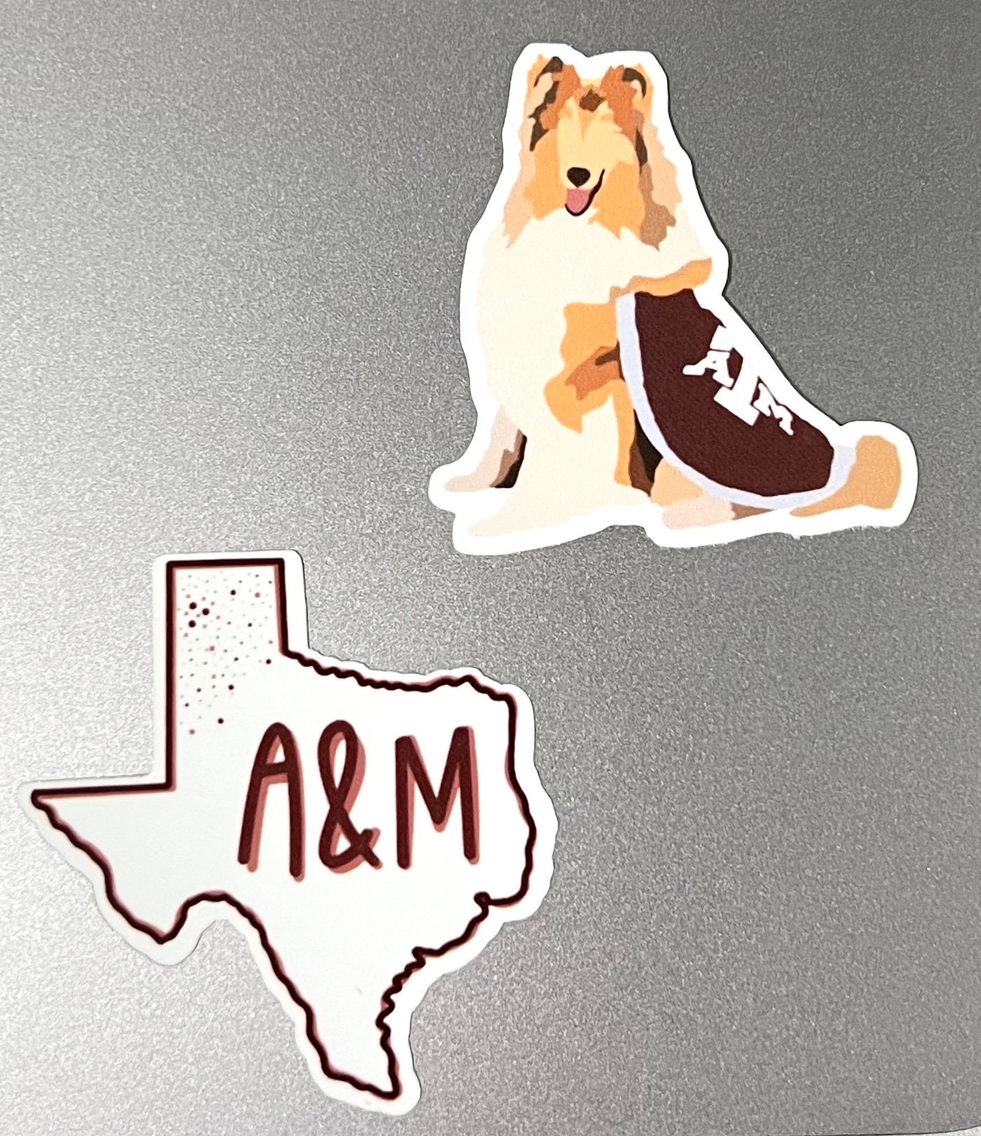 Texas Aggies Sticker Texas A and M Stickers Reveille - Etsy