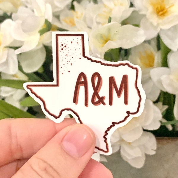 Texas A&m Decal - Etsy