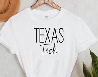 Texas Tech Shirt - Etsy