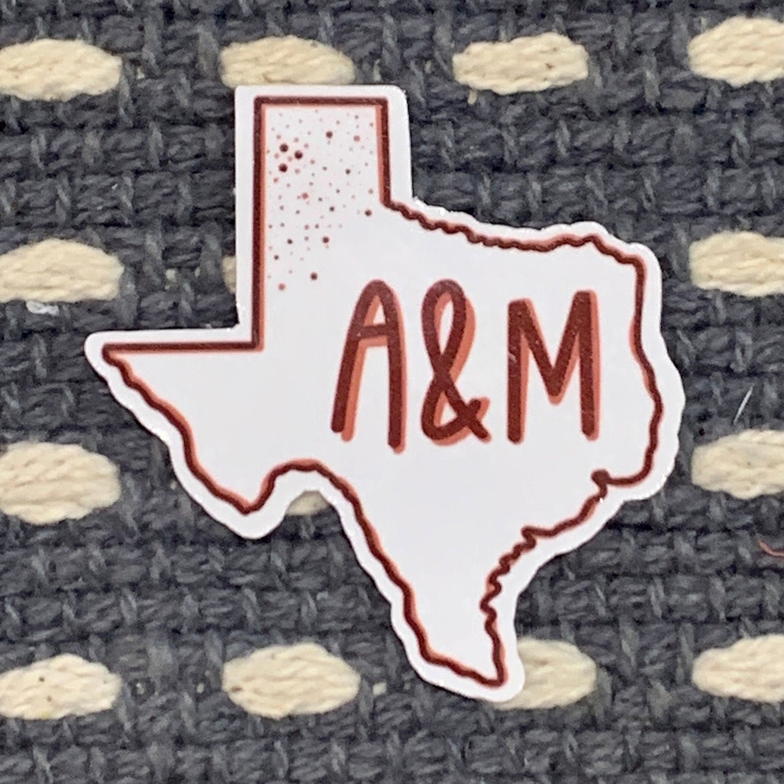 Texas Aggies Sticker Texas a and M Stickers Texas Texas A&M - Etsy