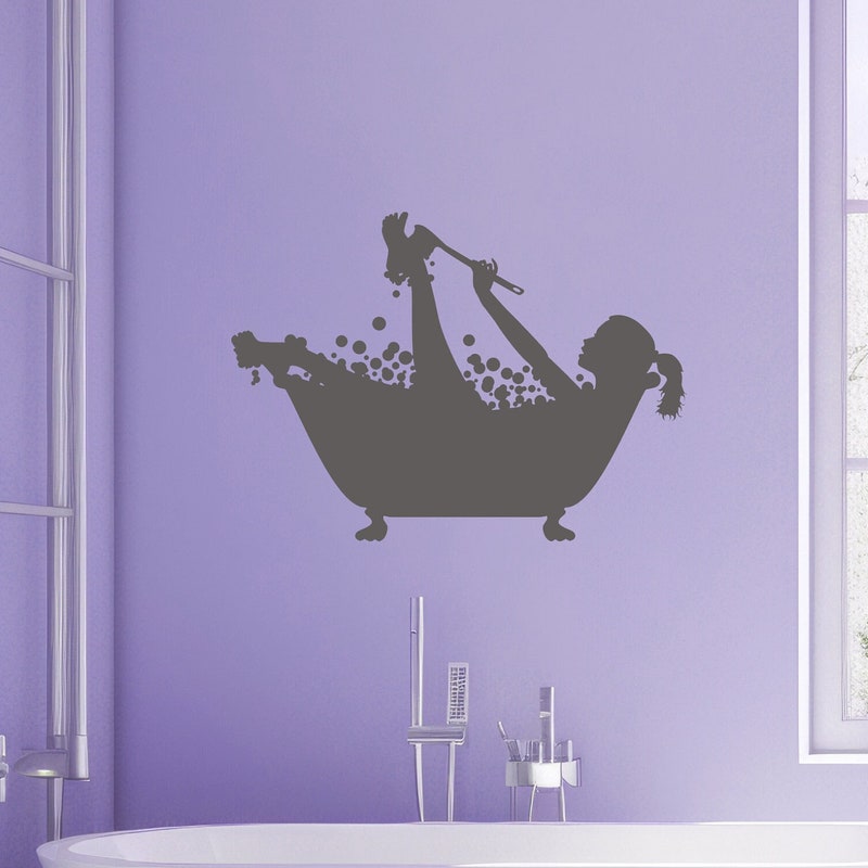 Bathroom Wall Decals - Etsy
