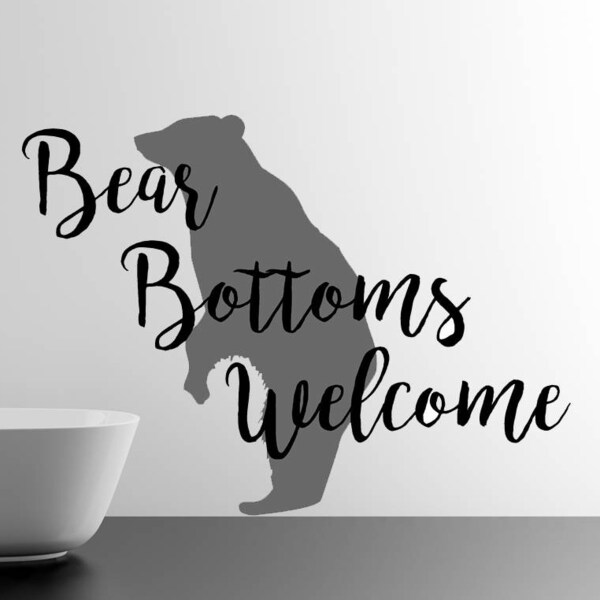 Bear Bottoms Welcome - Etsy