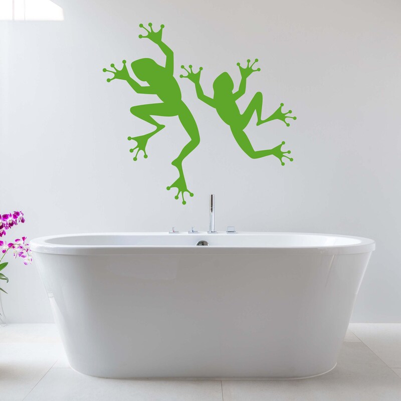 Frog Wall Decal - Etsy