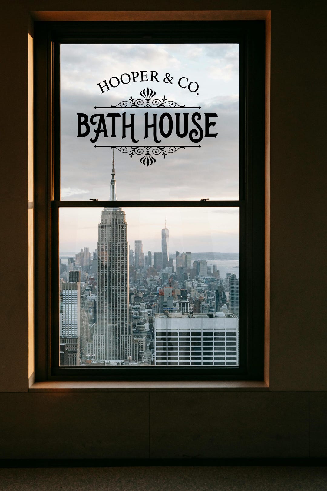 Bath House Sign, Custom Name Decal, Bathroom Door Decor, Bathhouse Sign ...