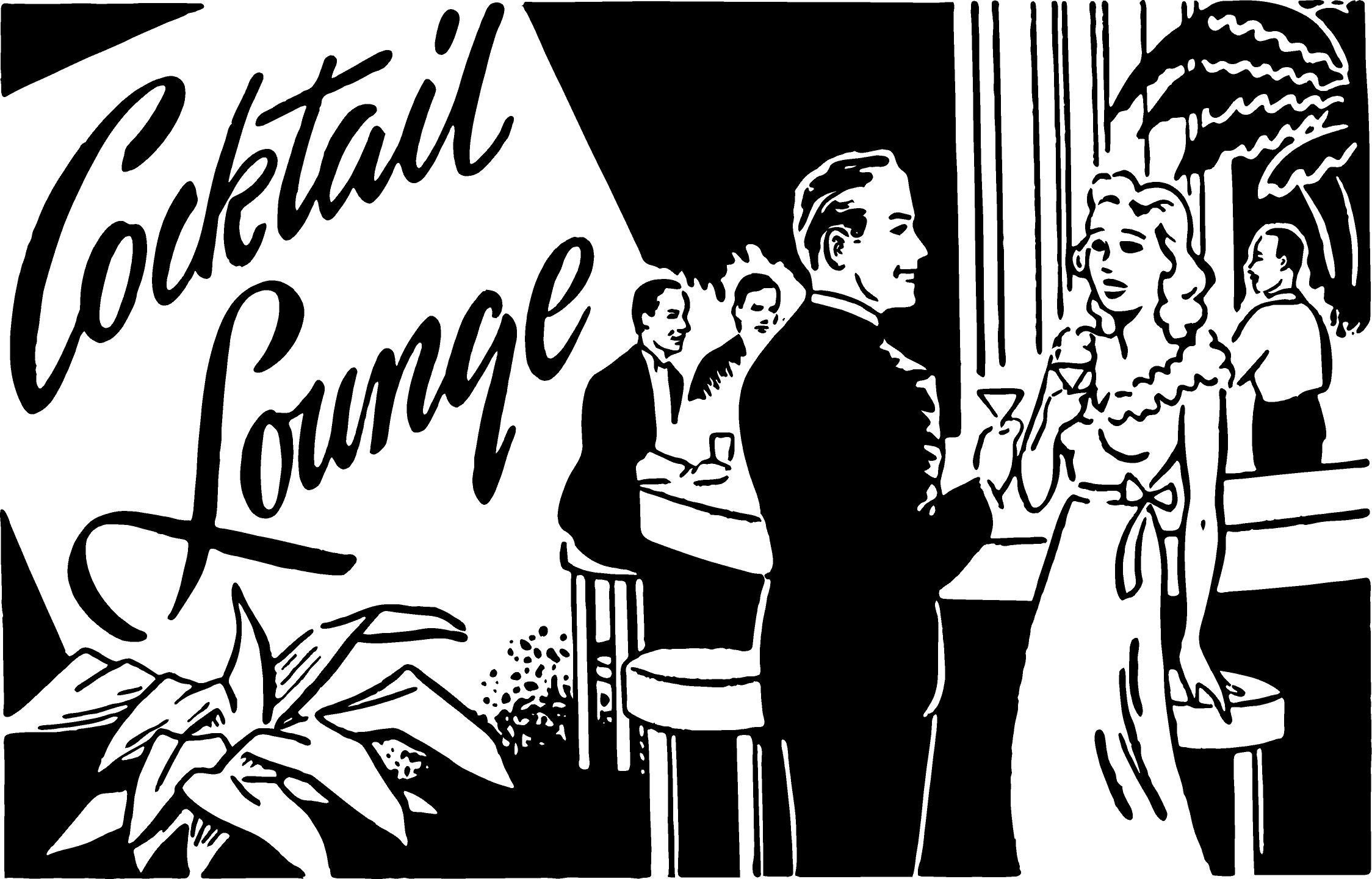 Bar Decor Cocktail Sign Motel Retro Ad Tavern - Etsy