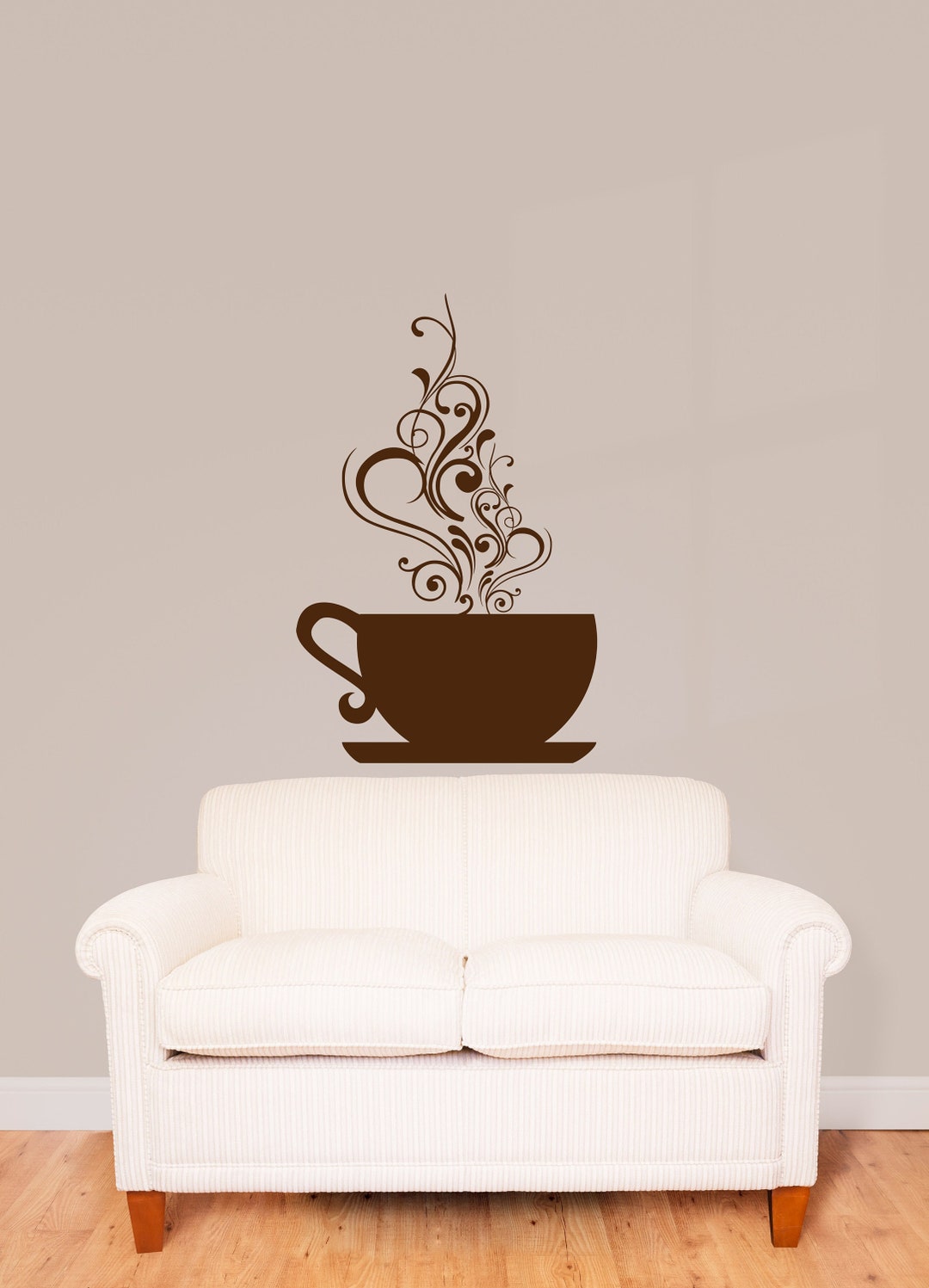 Coffee Wall Decal, Kitchen Coffee Wall Art, Coffee Bar Sign, Pantry ...