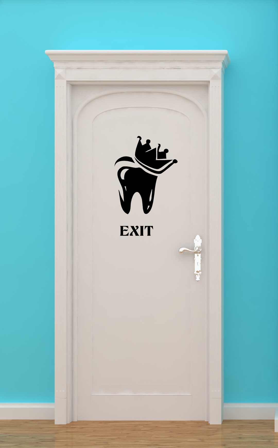 Exit Sign, Dentist Office Decor, Door Sign Design, Crown Gift Ideas ...