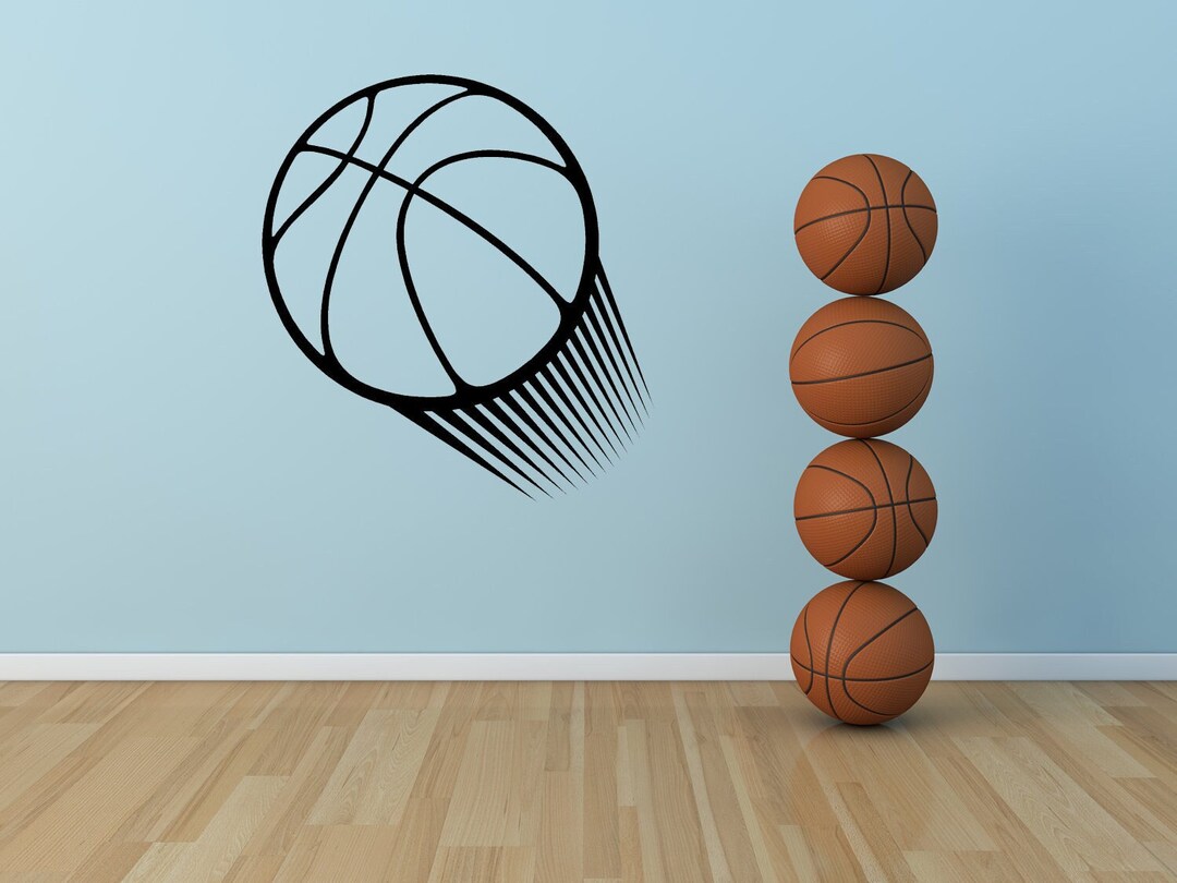Basketball Decor, Basketball Wall Art, Sports Sign, NBA Decal ...