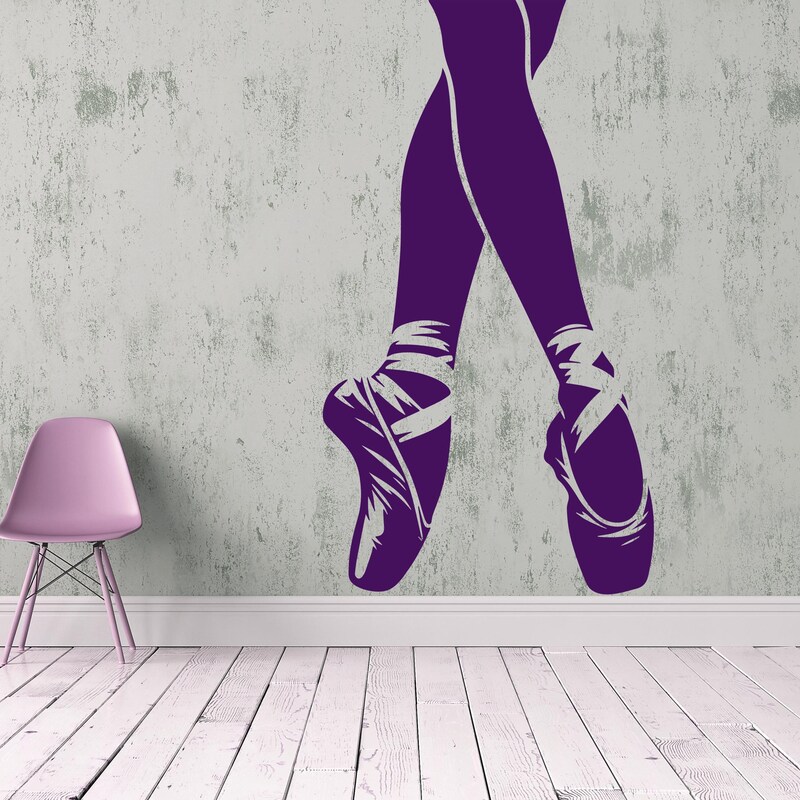 Ballerina Wall Decal - Etsy