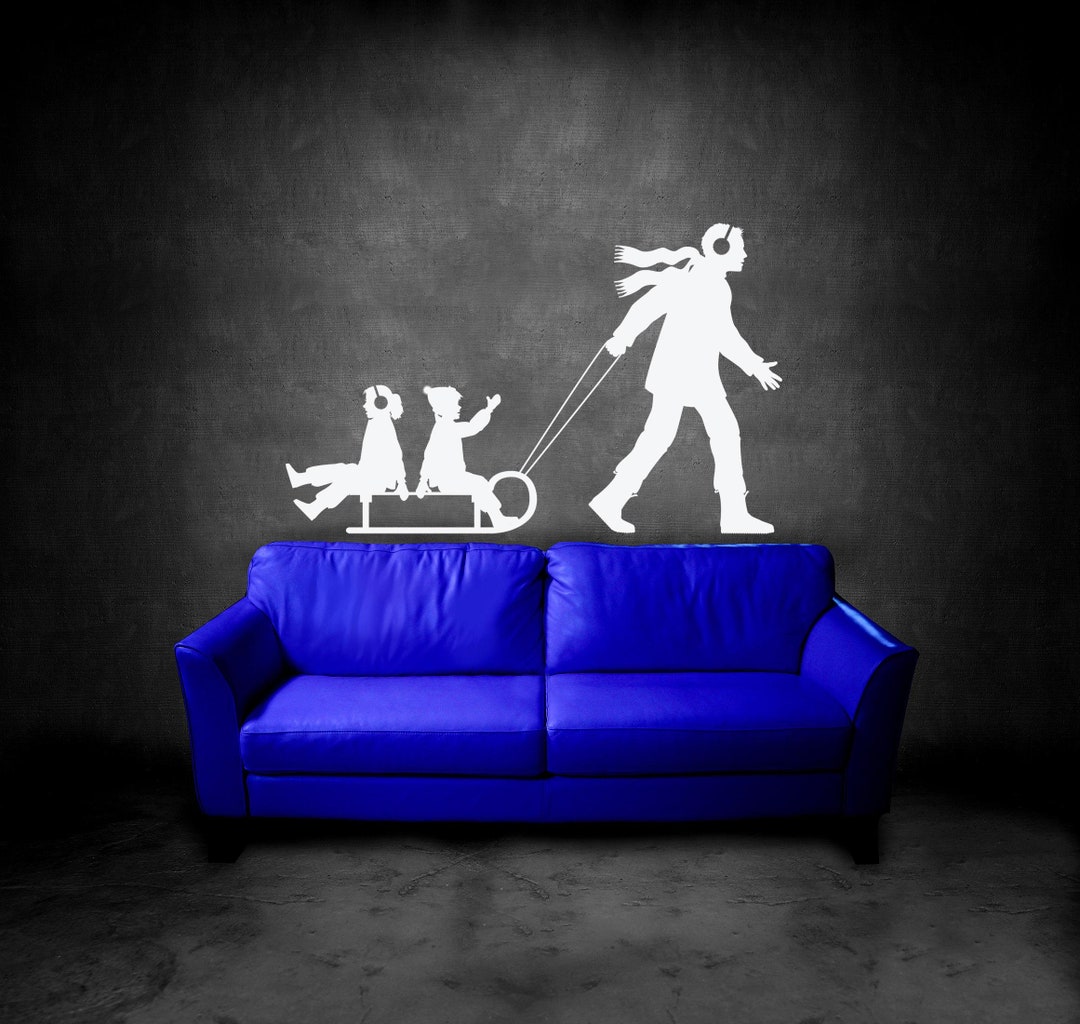 Sled Decorations, Sled Wall Decor, Daddy Daughter, Father and Son ...