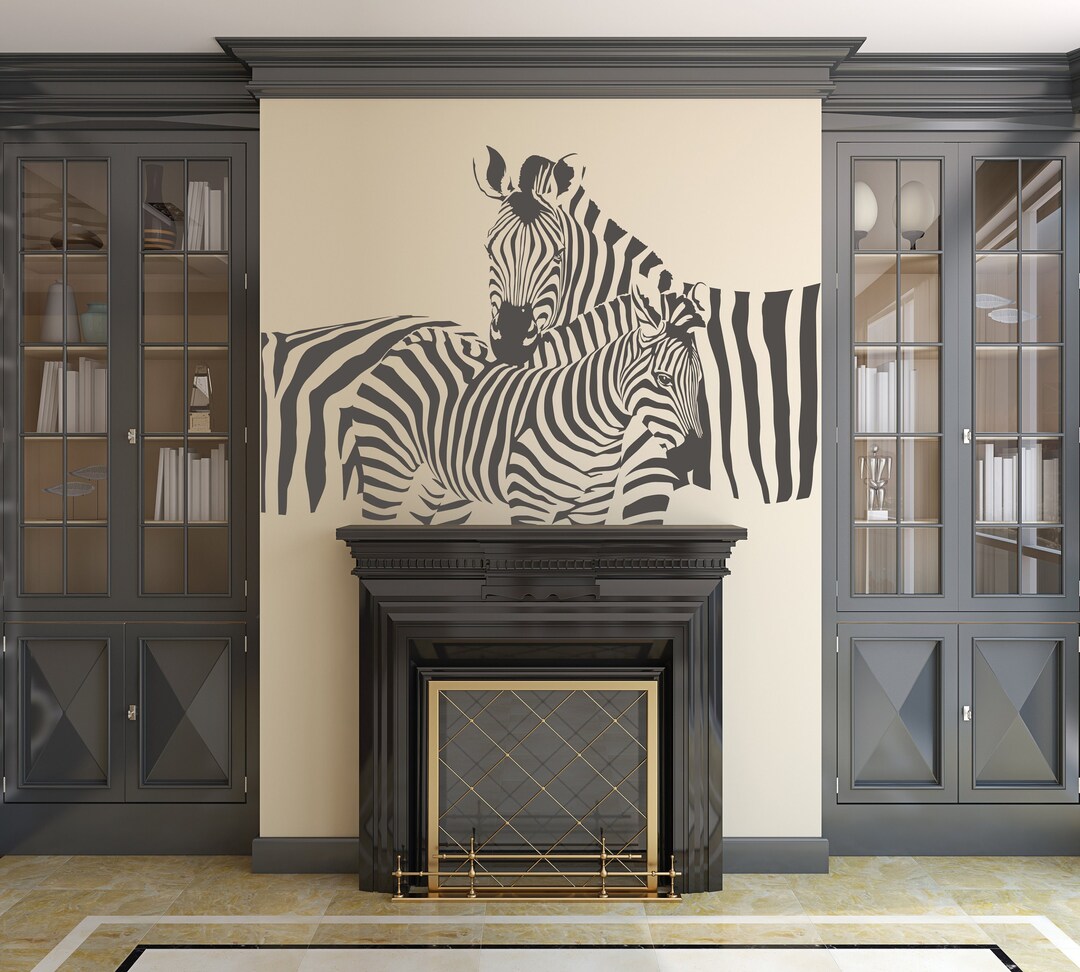 Zebra Print, Zebra Decor, Zebra Stripe Decal, Mommy and Me Designs ...