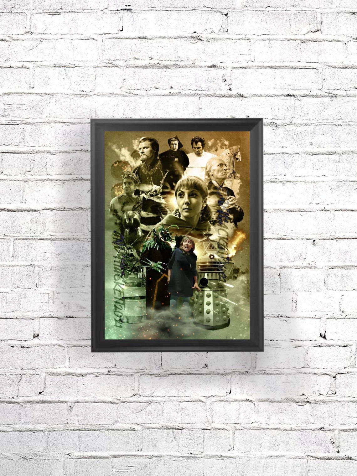 Doctor Who Vicki Maureen O'brien Season 2 Companion Piece A3 Poster ...