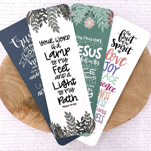 Christian Bookmarks - Etsy