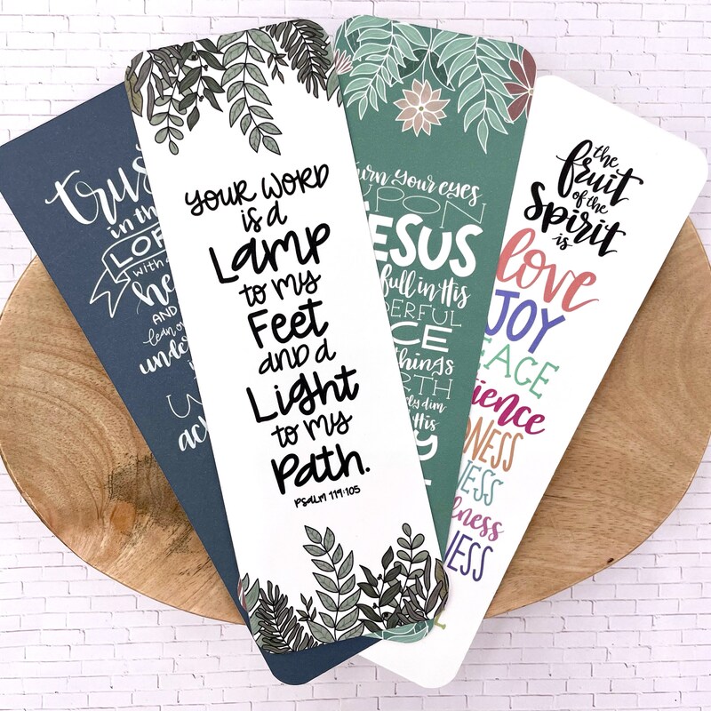 Christian Bookmarks - Etsy