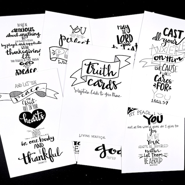 Verse Cards With Easel - Etsy