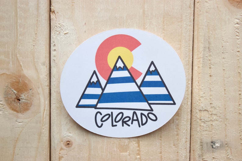 Colorado Sticker Pack Hand Lettered Sticker Bundle Colorado | Etsy