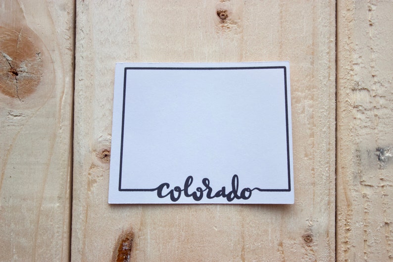 Colorado Sticker Pack Hand Lettered Sticker Bundle Colorado | Etsy