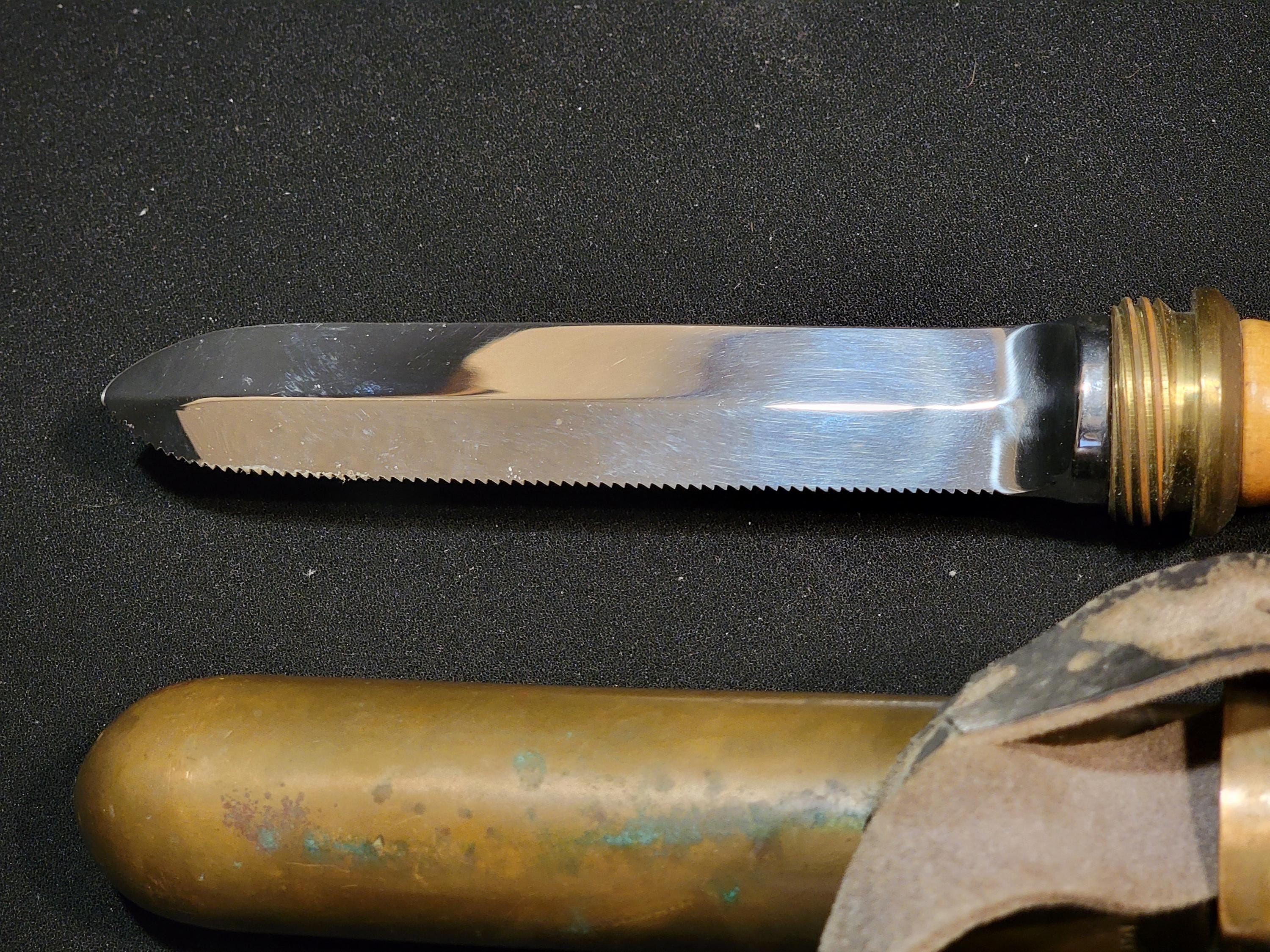 WWII US Navy Mark V Morse Diving Knife - Etsy
