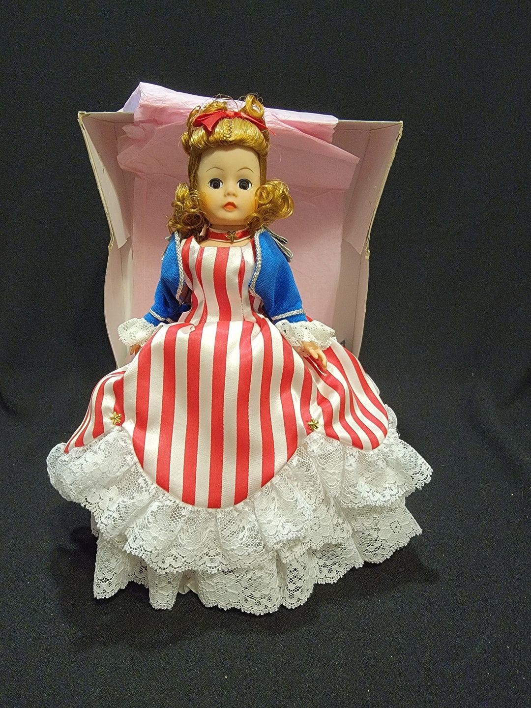 Vintage Madame Alexander Miss Liberty 10" Doll 1991 Doll Club - Etsy