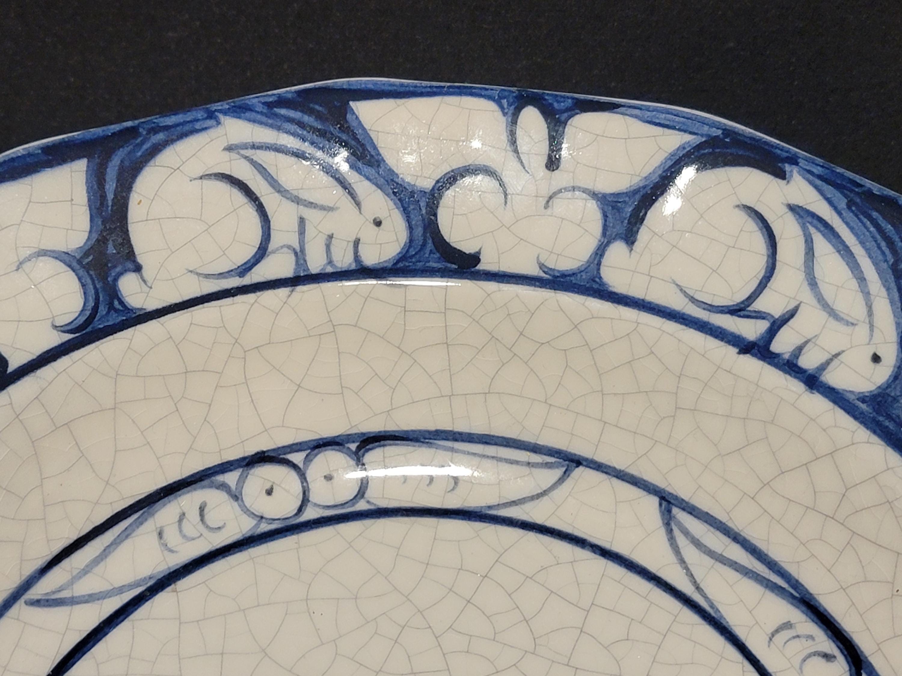 Dedham Pottery the Pottery Shed Rabbits Hand Painted Pitcher and ...